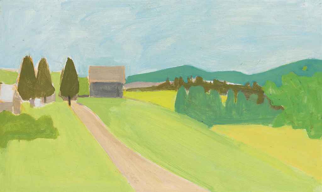 Alex Katz (b. 1927) , Landscape | Christie's
