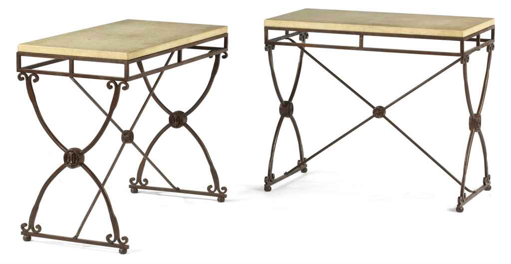 Wrought Iron Worked Rectangular Frame - Auktionen & Preisarchiv