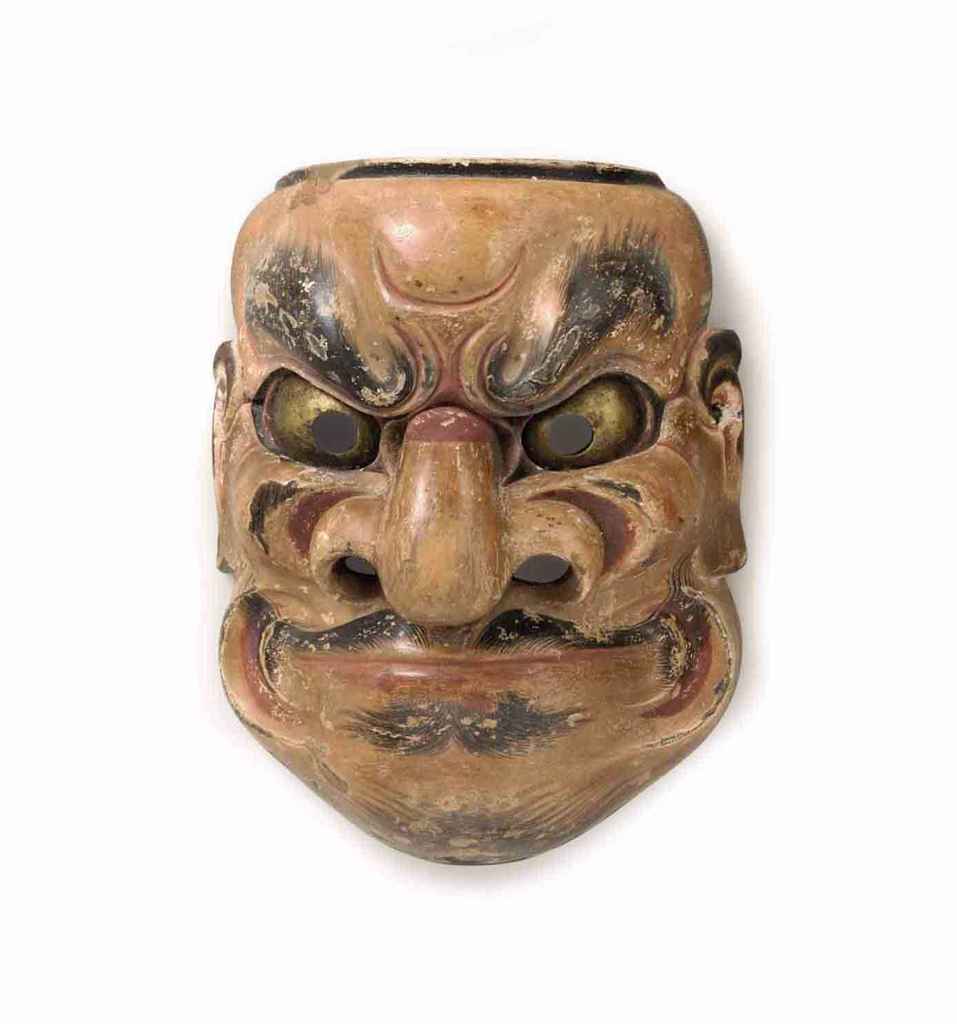 Noh Mask of Obeshimi , EDO PERIOD (17TH-18TH CENTURY) | Christie's