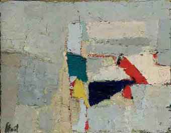 Chafic Abboud (Lebanese, 1926-2004) | L'Amour en noir fleuri | 20th ...