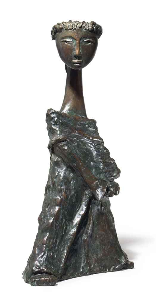 Angel Botello (Spanish/Puerto Rican 1913-1986) , Pretty Lady | Christie's