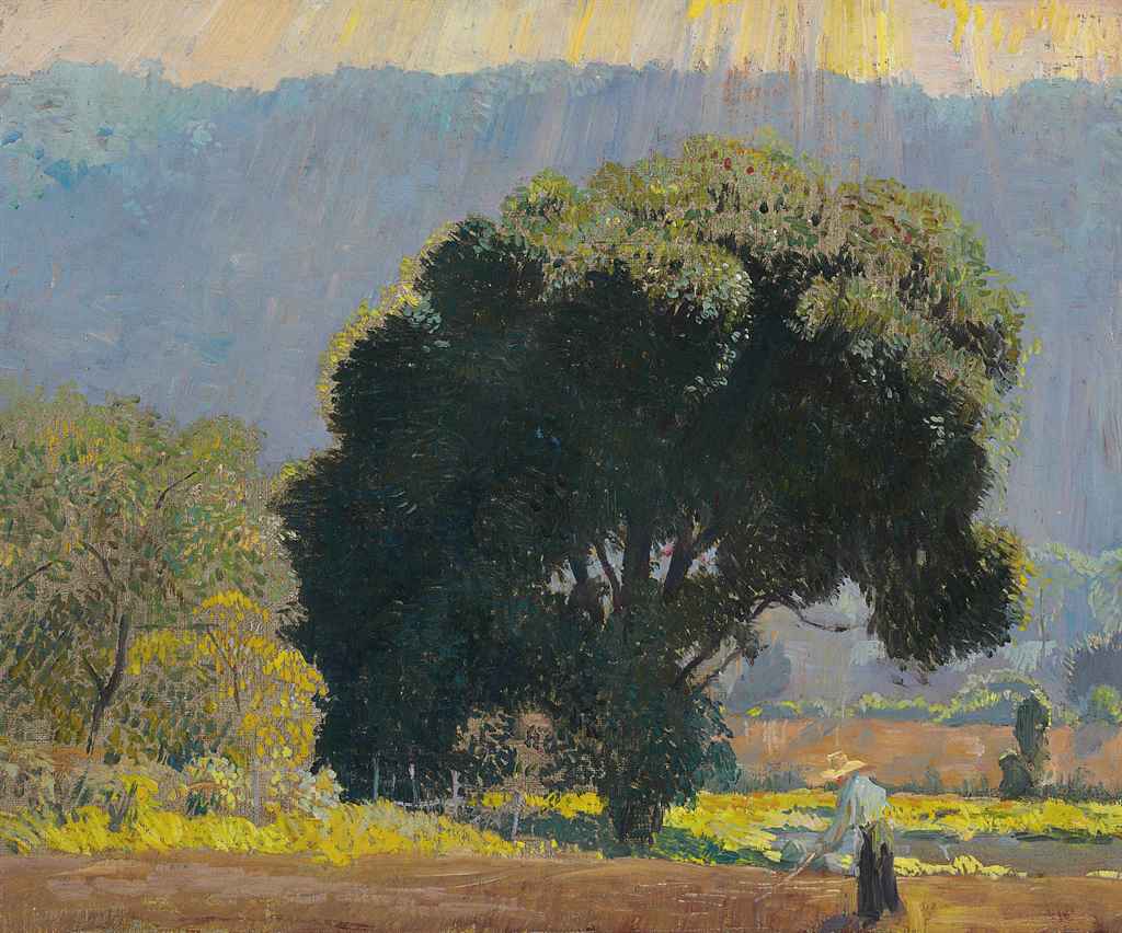 Daniel Garber (1880-1958) , In the Valley | Christie's