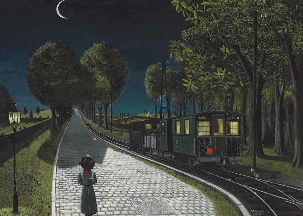 Paul Delvaux: upcoming auctions, appraisal insights and free art price ...