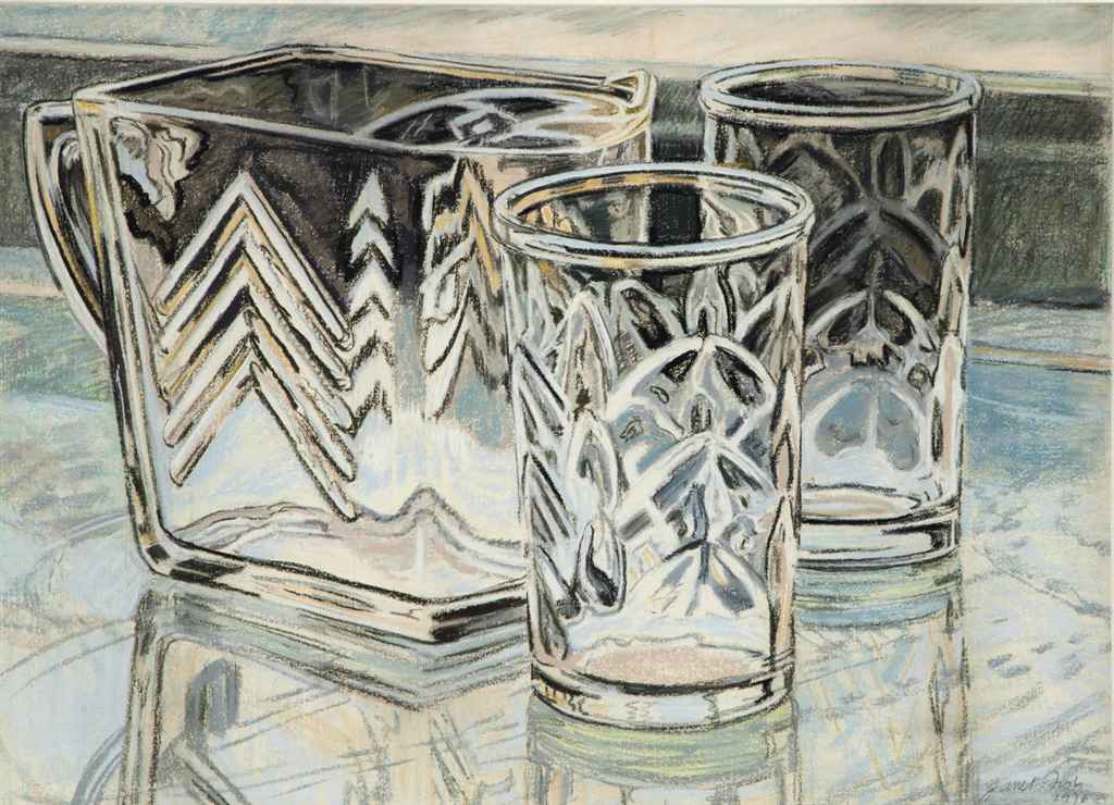 Janet Fish (AMERICAN, b. 1938) , Deco Pitcher | Christie's