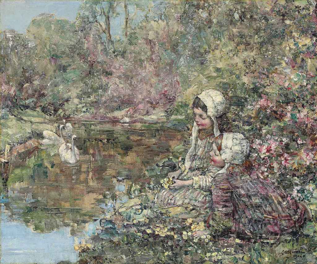 Edward Atkinson Hornel - Lose in unserem Preisarchiv - LotSearch