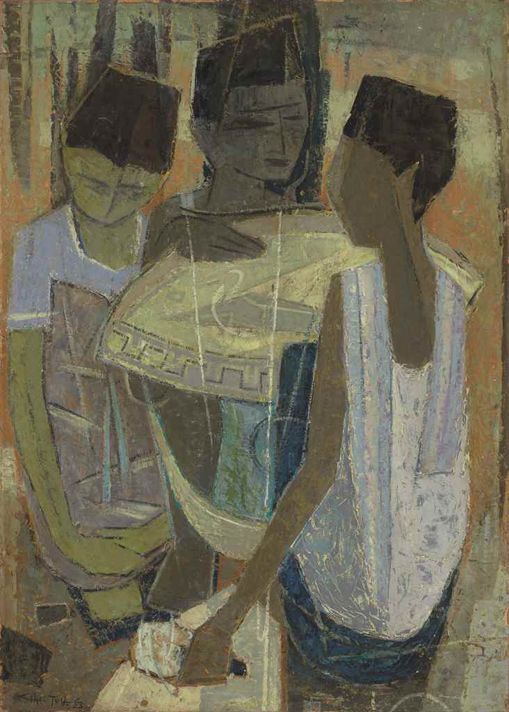 Tay Chee Toh (b. 1941) Ink Woodblock Print Tay Chee Toh (b. 1941) Ink ...