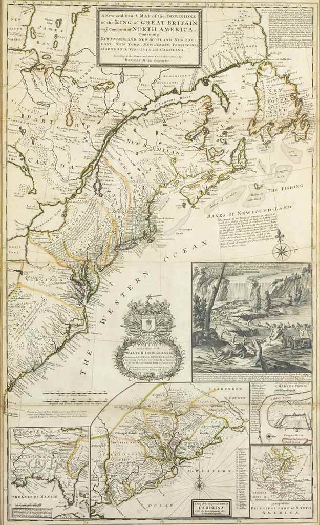 (MAP) MOLL, HERMAN - auctions & price archive