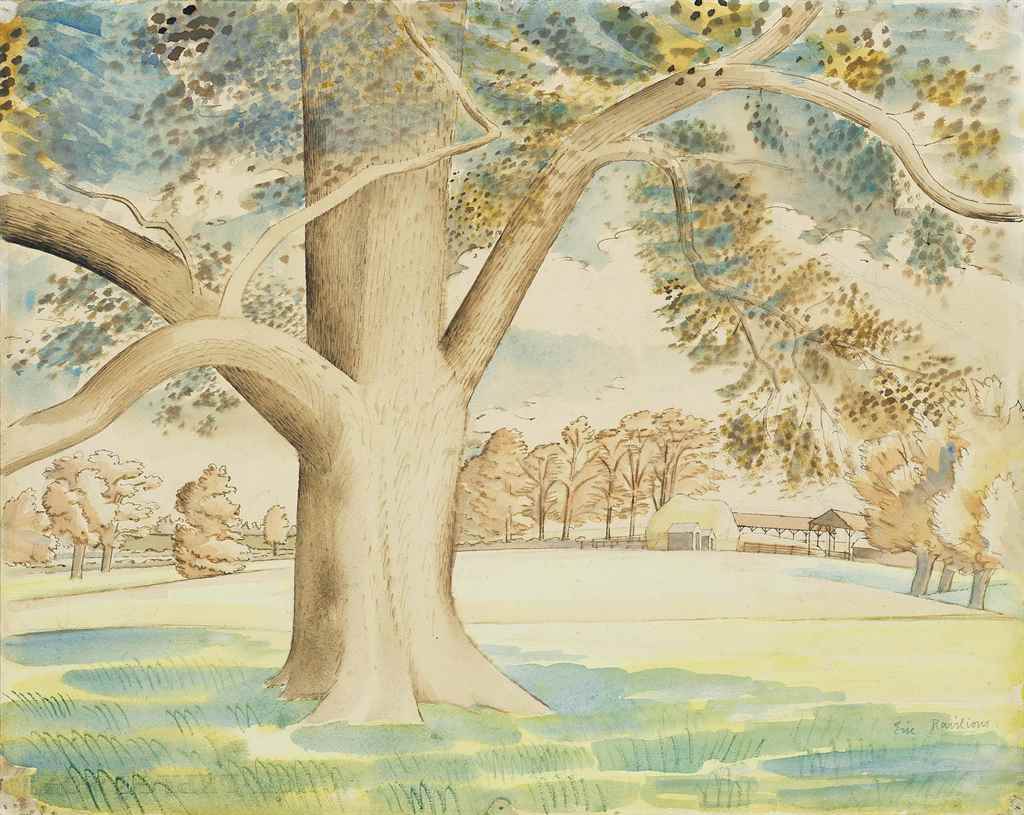 Eric Ravilious (1903-1942) , Field Elm | Christie's