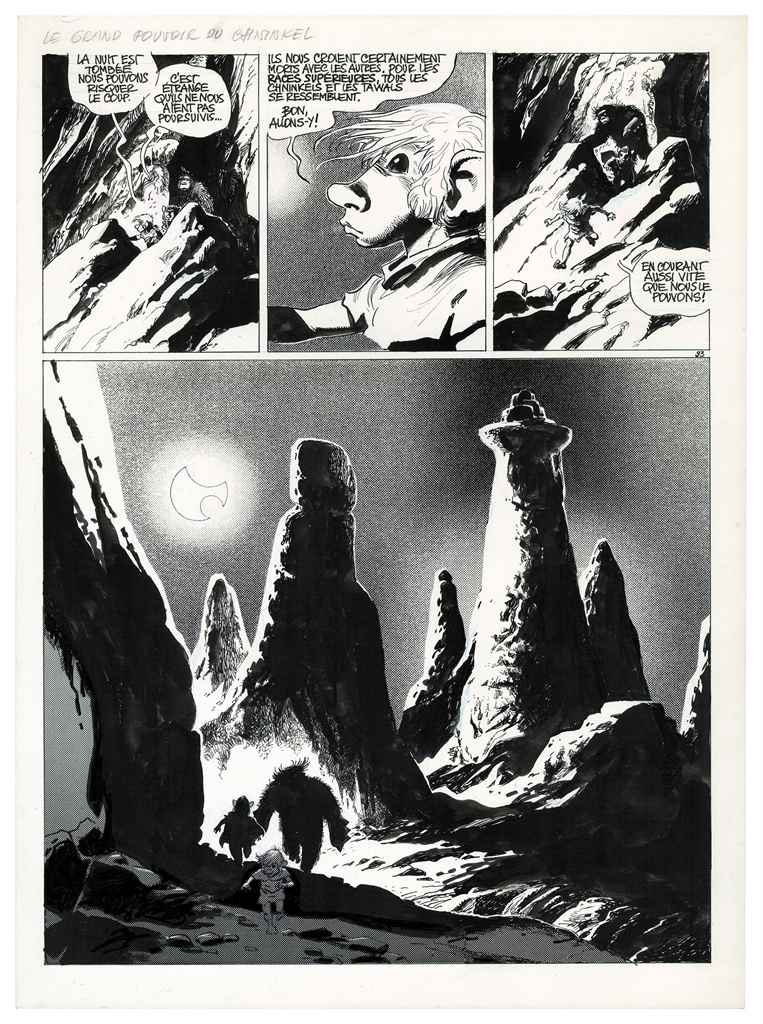 Grzegorz Rosinski - originaux en vente | ComicArtTracker