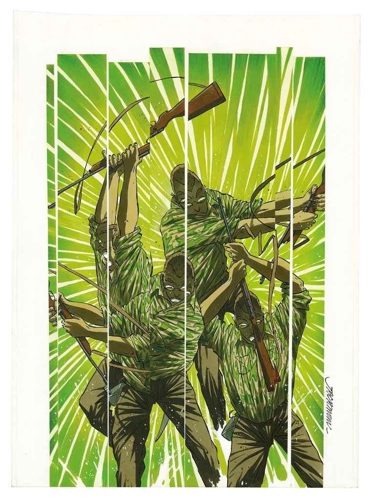 Luc Jacamon Original Art For Sale | ComicArtTracker