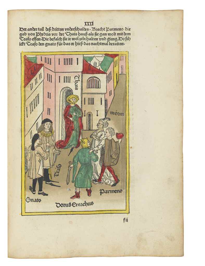 TERENTIUS AFER, Publius (195/185-159 B.C.). Eunuchus , in German ...