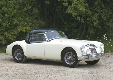 MGA ROADSTER RALLY CAR, Ex-usine, 1956, Liège-Rome-Liège - auctions ...