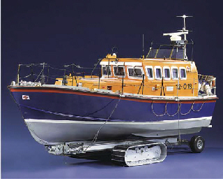 A FINE 1:10 RADIO-CONTROLLED MODEL OF A MERSEY CLASS LIFEBOAT ...