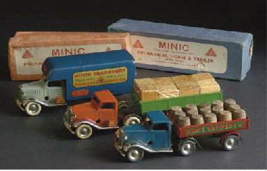 Triang Minic pre-war Camouflaged Military Vehicles - auctions & price ...