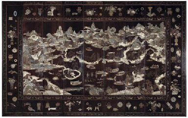 The Origins of The Screen | Murals and folding screens