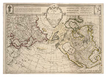 DELISLE, Joseph-Nicolas Explication de la carte des nouvelle ...