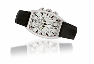 FRANCK MULLER, CHRONO-BIRETRO WHITE GOLD AUTOMATIC BI-RETRO ...