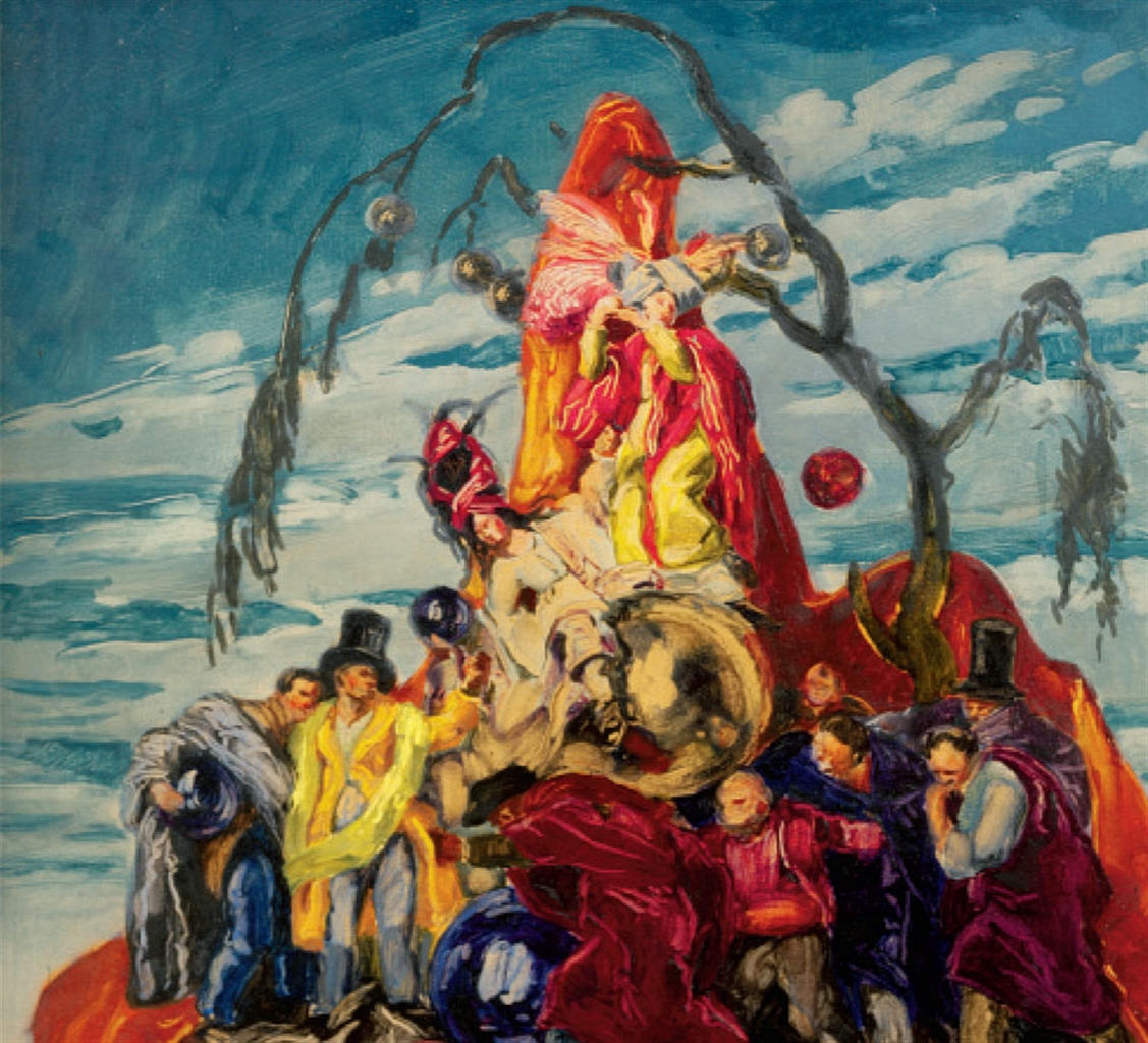 JOSE MARIA SERT Y BADIA (1876-1945) | ETUDE POUR UN CARTON DE ...