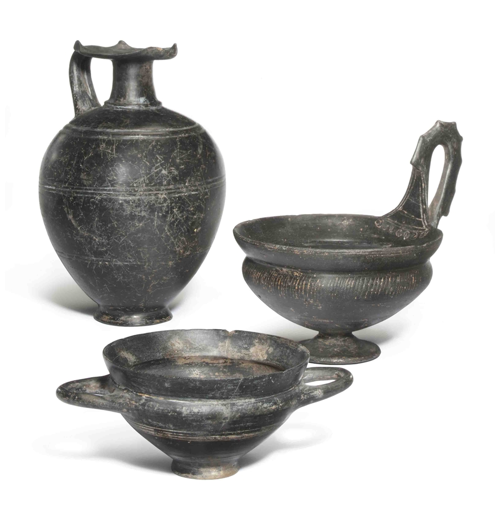 1000+ images about Etruscan Bucchero Pottery on Pinterest | Types of ...