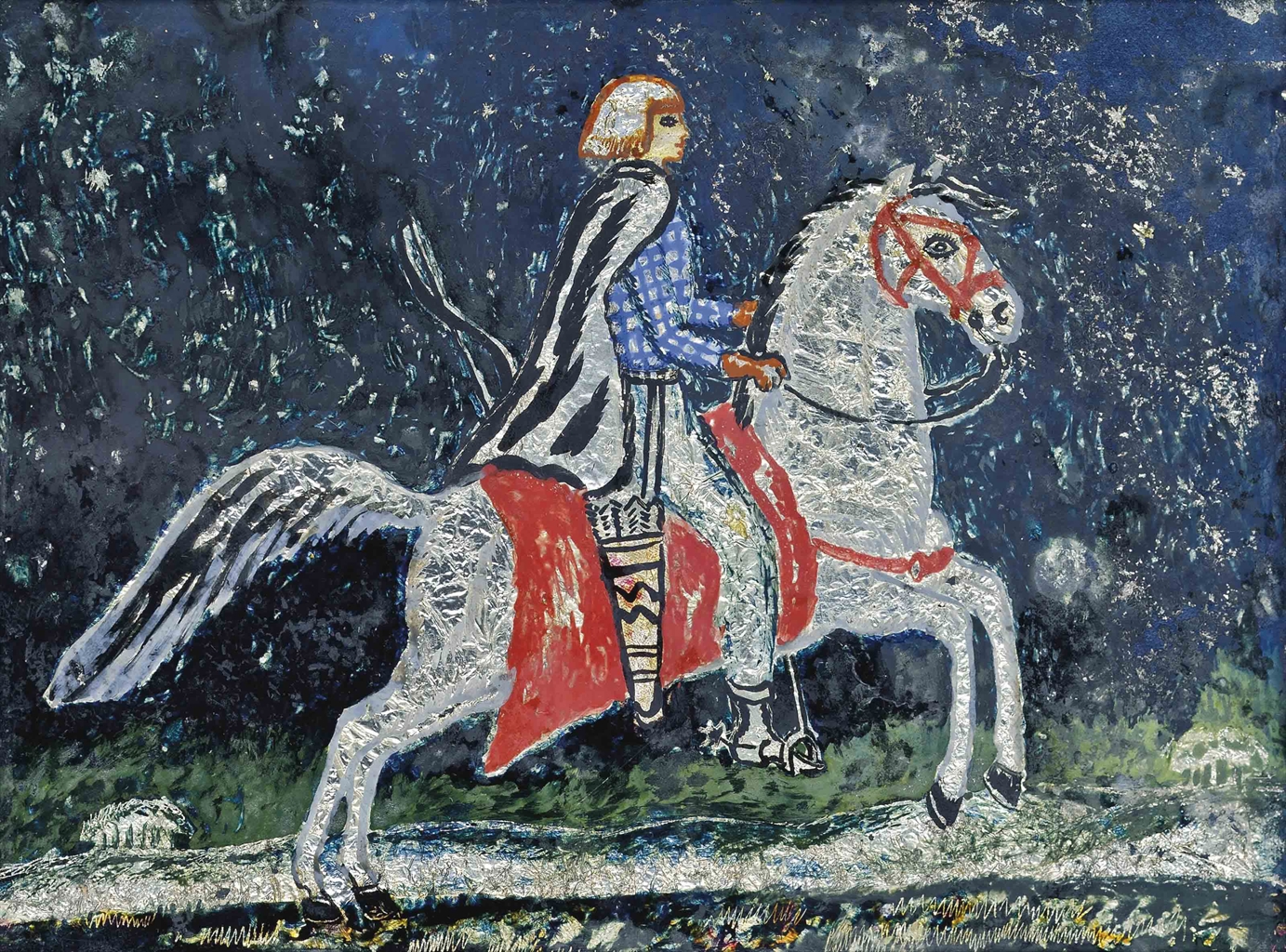 Dora Carrington (1892-1932) | Iris Tree on a Horse | Modern British ...