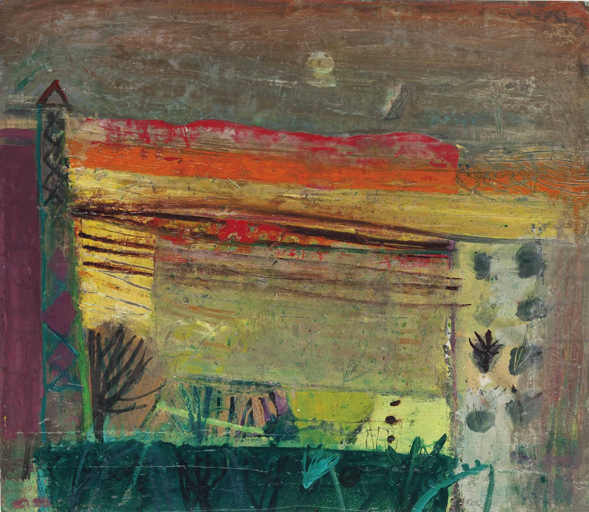 Barbara Rae, R.S.W., R.S.A., R.A. (b. 1943) | Garden at Cadaques ...