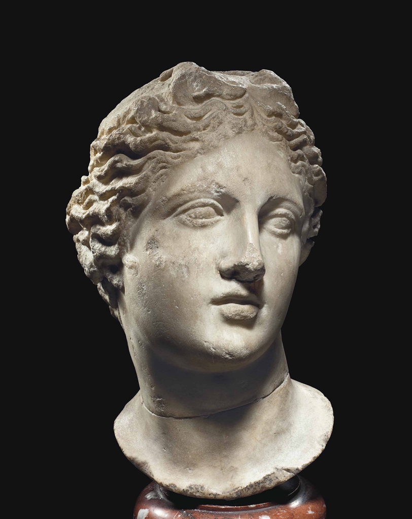 A ROMAN MARBLE HEAD OF VENUS | CIRCA 1ST-2ND CENTURY A.D. | 1st Century ...