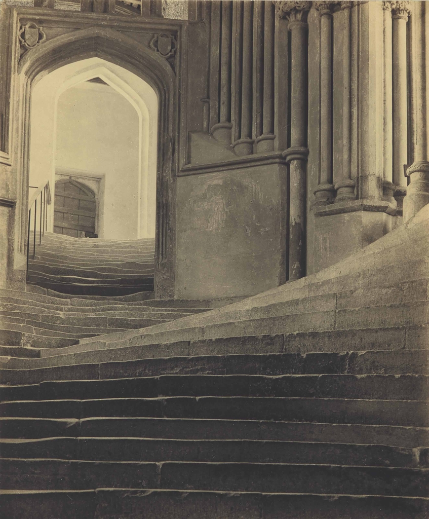 FREDERICK H. EVANS (1853-1943) | 'A Sea of Steps', Wells Cathedral ...
