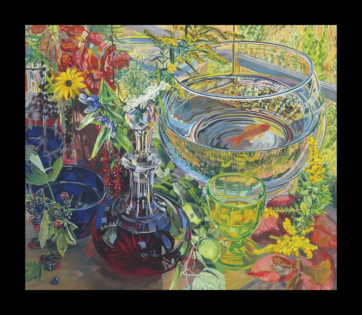 Janet Fish (b. 1938) | Goldfish Fantasy, September | 1970s, Paintings ...