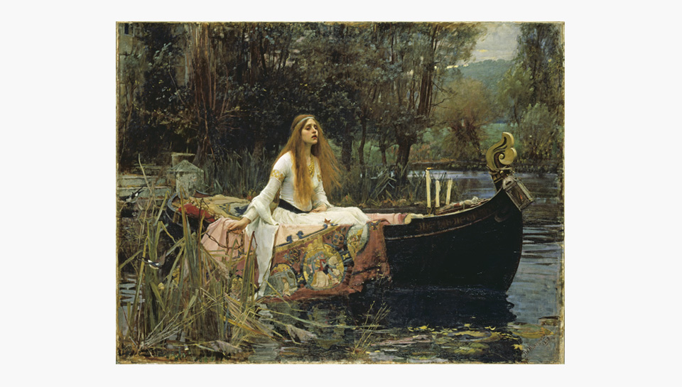 John William Waterhouse, R.A. (1848-1917) | Sketch for 'A Mermaid ...