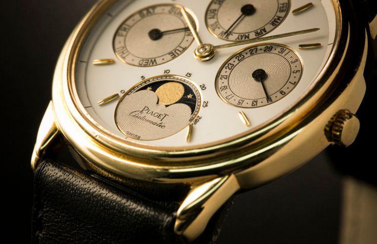 Piaget 15958 Triple Calendar Moonphase Circa 1990's, Luxury, Watches On ...