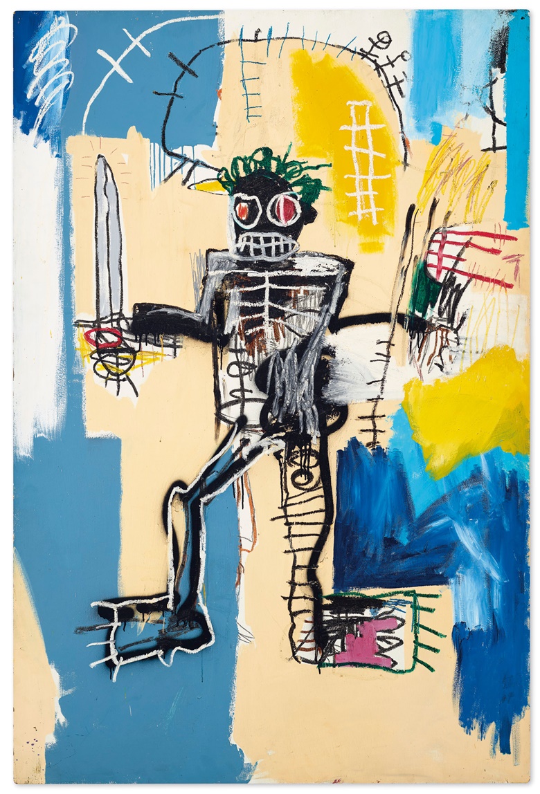 Jean-Michel Basquiat’s Warrior at Christie’s | Christie's