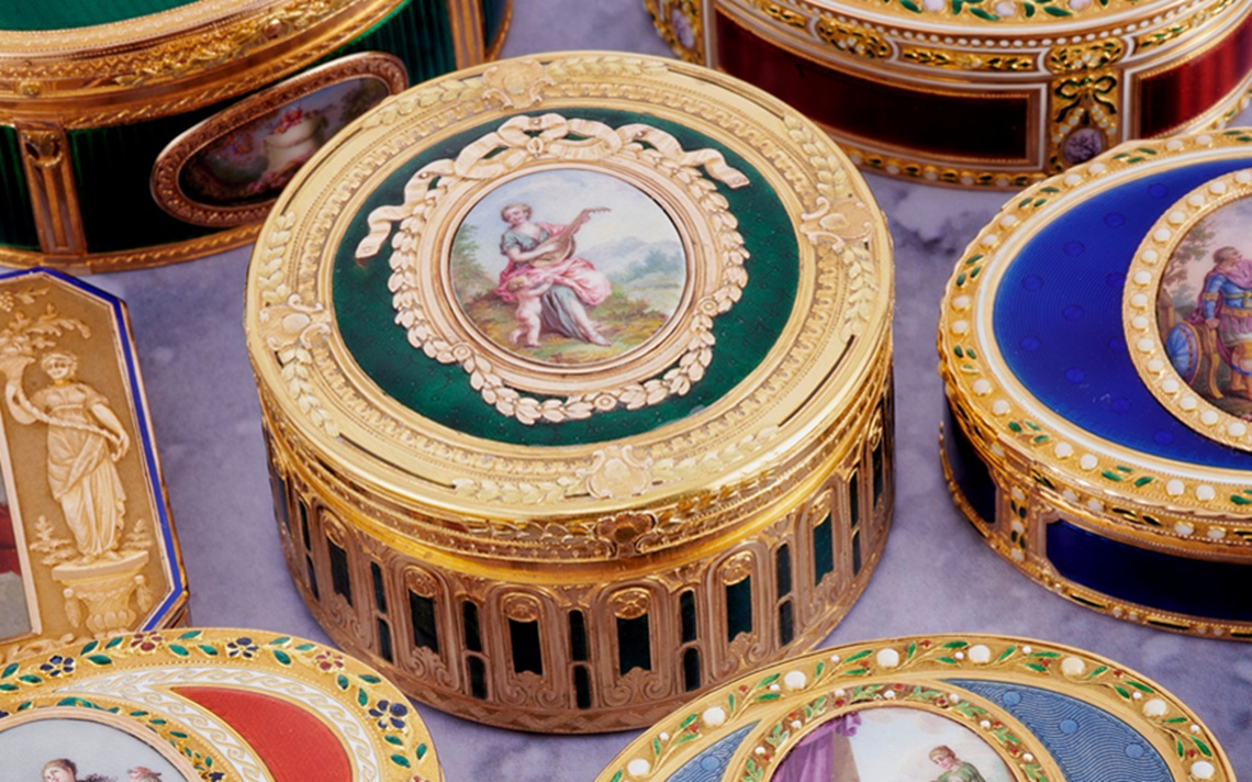 Magnificent Gold Boxes from a Private Collection