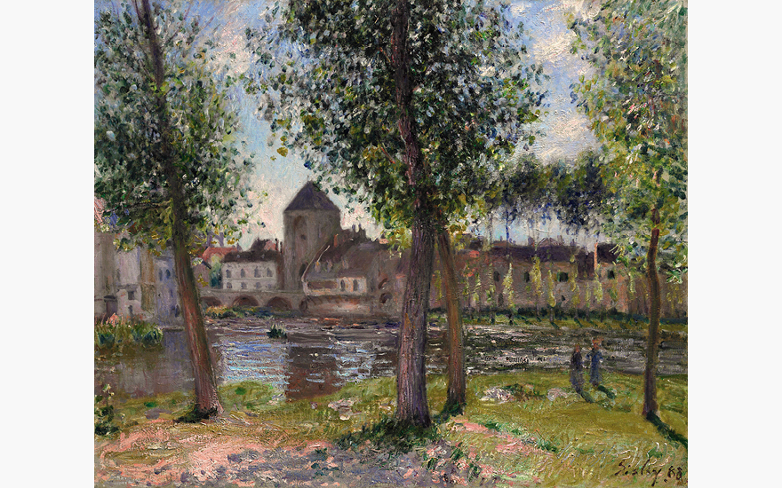Lot 29 Alfred Sisley Les Peupliers A Moret Sur Loing Christies