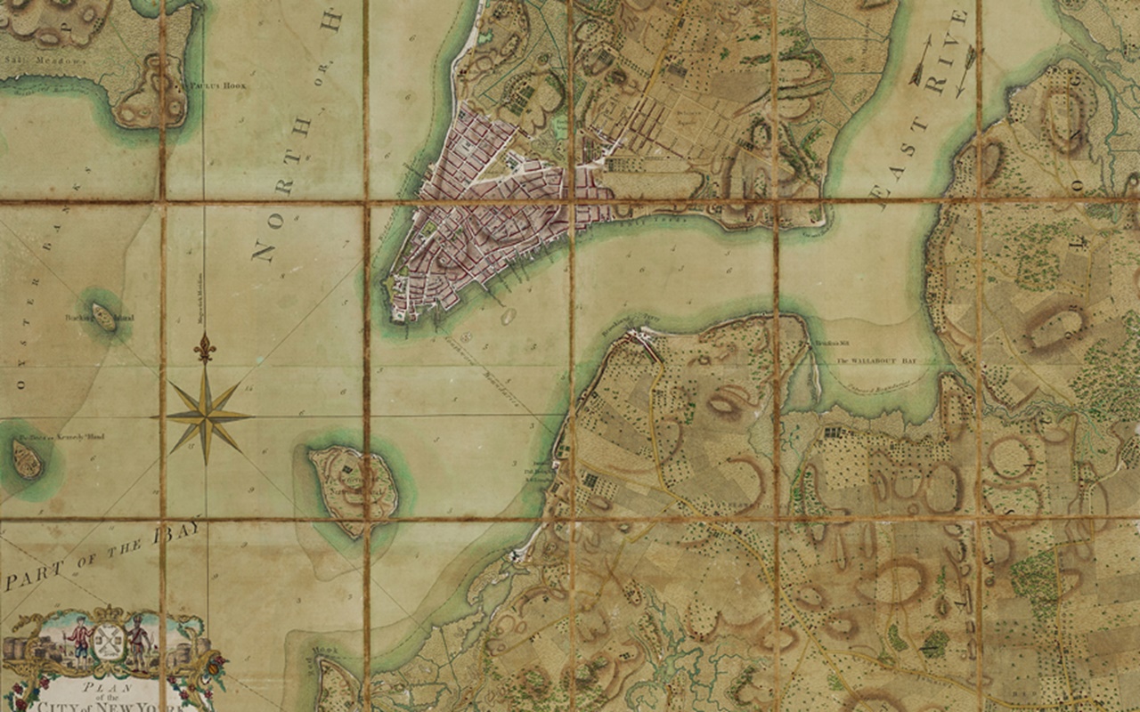 Plan of the City of New York, in North America surveyed in the Years ...